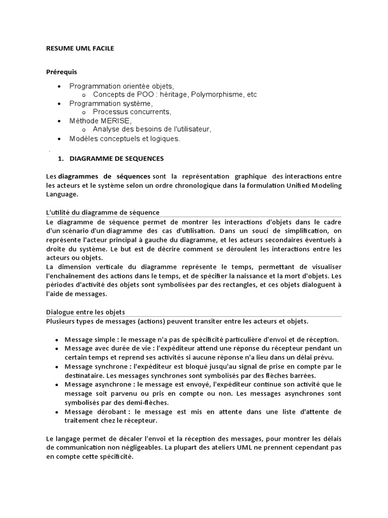 Resume Uml Facile-5 | PDF