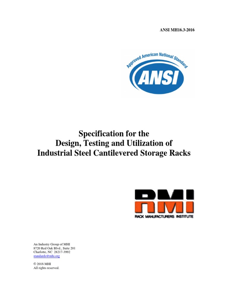 Norma MH 16.1 - RMI 2021 (Cantilever) | PDF | Buckling | Strength Of Materials