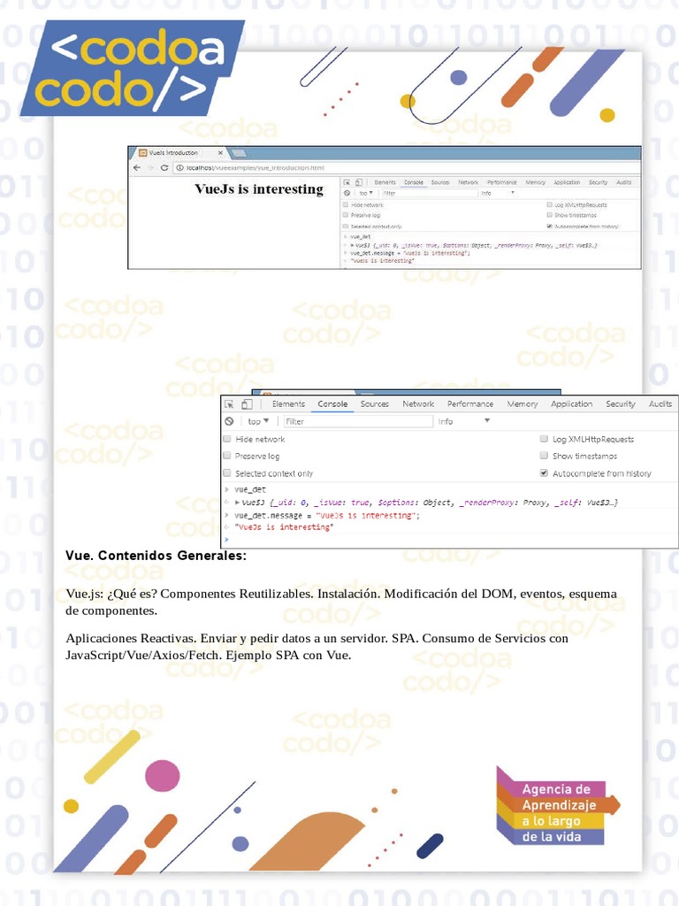 Vue 2023 | PDF | Modelo de objeto de documento | Script Java
