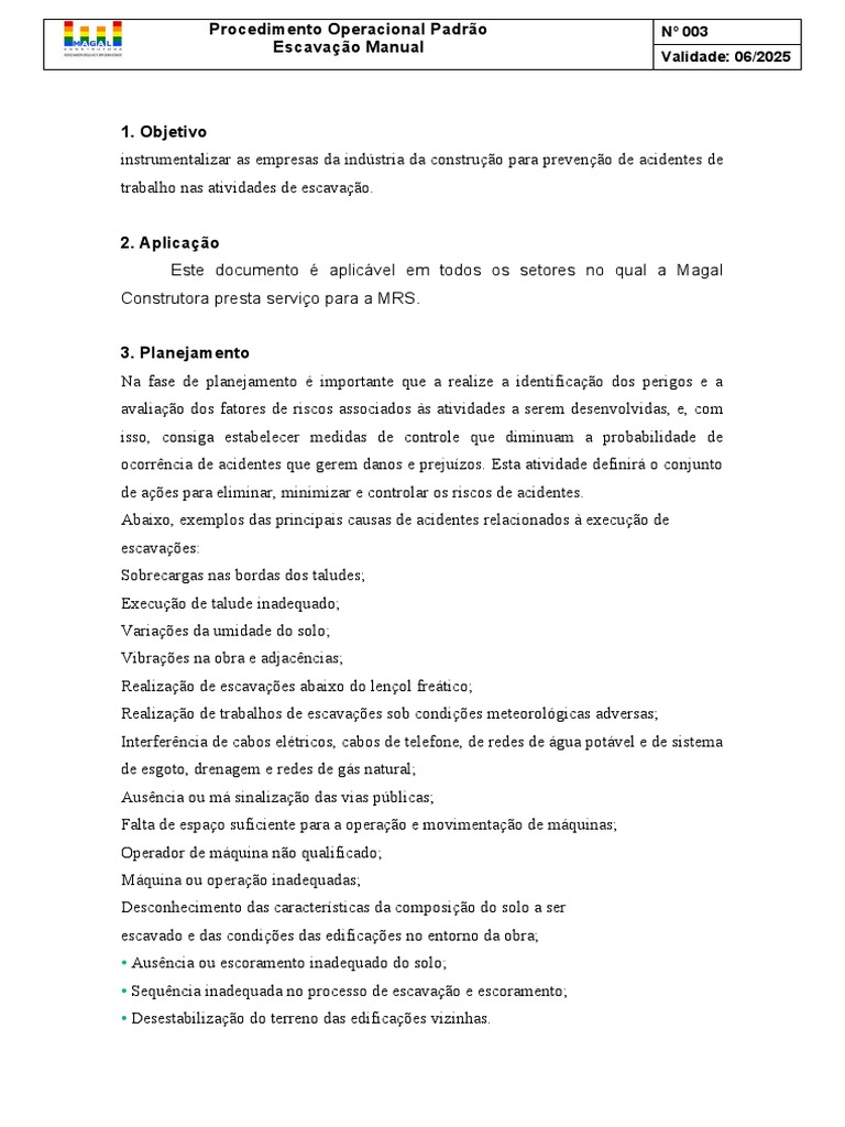 Procedimento Operacional Padrão 2 | PDF