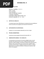 Cuestionario EPQ-R de Eysenck | PDF
