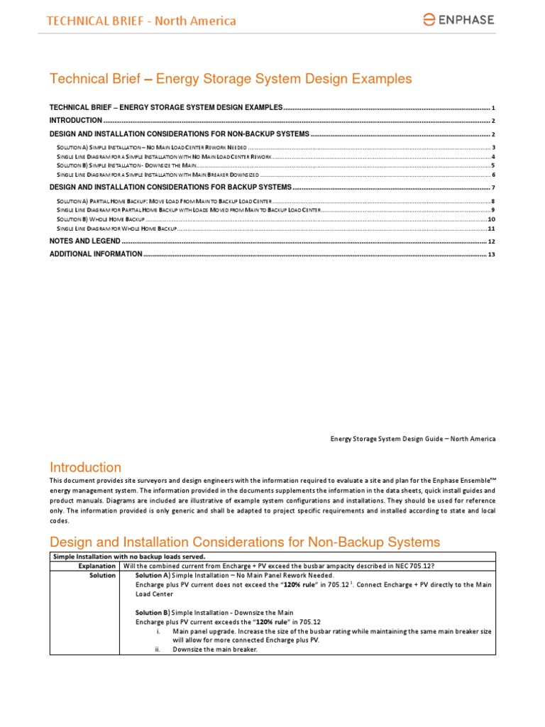 Energy Storage System Design Examples 6-7-2021 - v2 - 2 | PDF ...