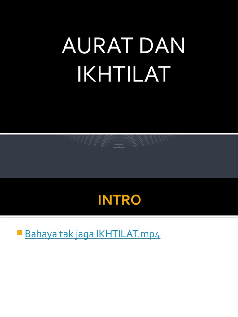 Slide Ikhtilat | PDF