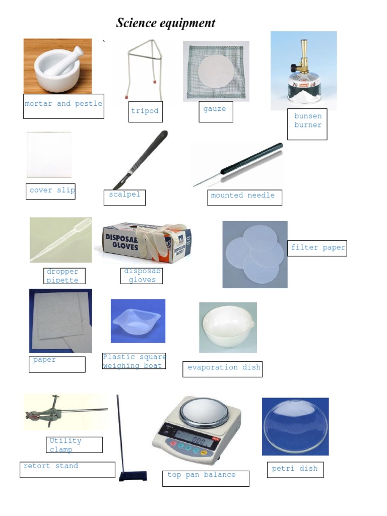 Drawing Laboratory Equipment Workbook - Student | PDF