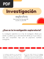 Investigación Exploratoria 5 Autores | PDF | Hipótesis | Conocimiento