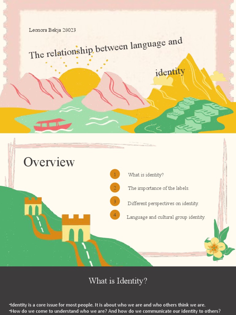 The Relationship Between Language and Identity | PDF | Identity (Social ...