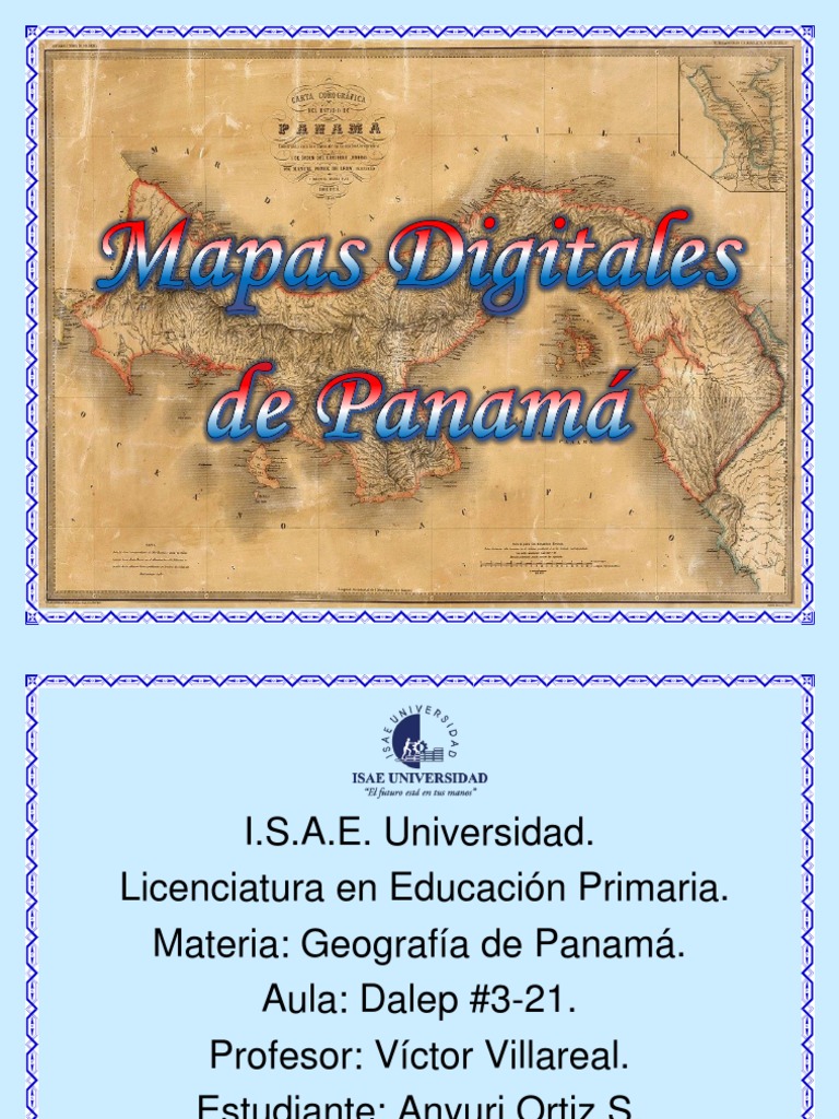 Mapas de La División Política de Panamá | PDF | Panamá | Pueblos Indígenas de las Américas