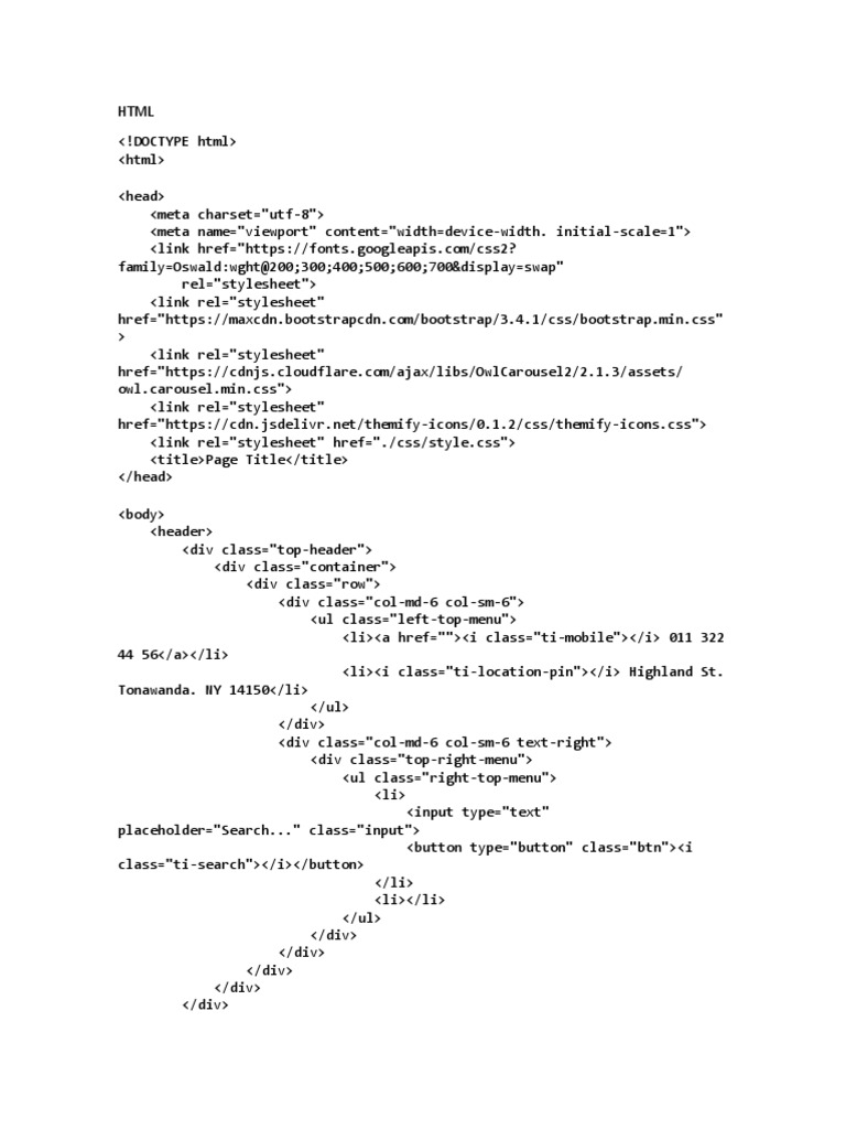 Website Design With Customize Carousel - Responsive Web Design - HTML Css - J | PDF | Graphic ...