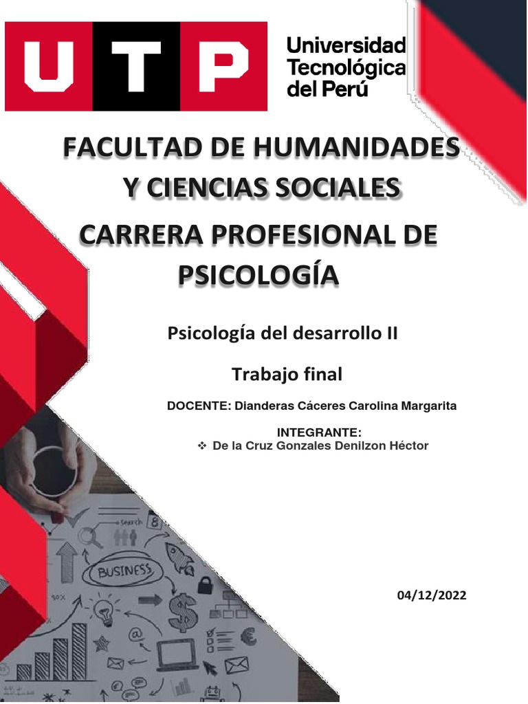 Trabajo Final Psicologia Del Desarrollo 2 | PDF | Adultos | Sicología