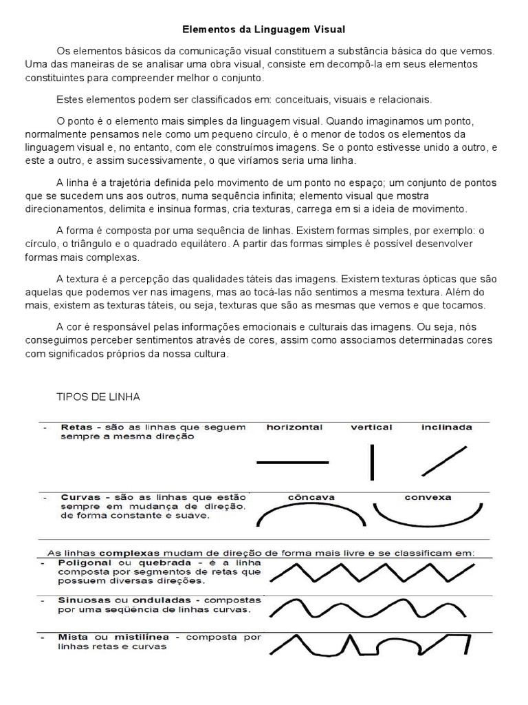 Elementos Da Linguagem Visual | PDF