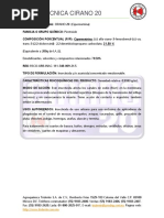 Ficha Técnica DDVP 500 Insecticida | PDF | Insecticida | Química