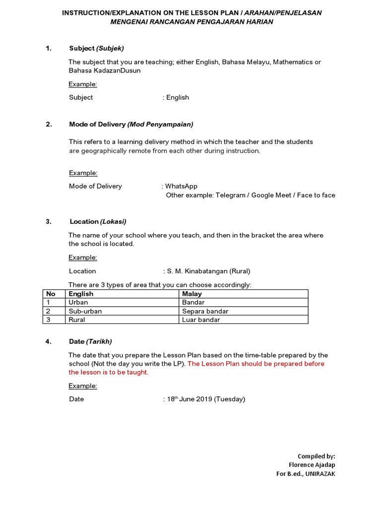 Lesson Plan Guidelines for Educators | PDF | Learning | Inquiry Based ...