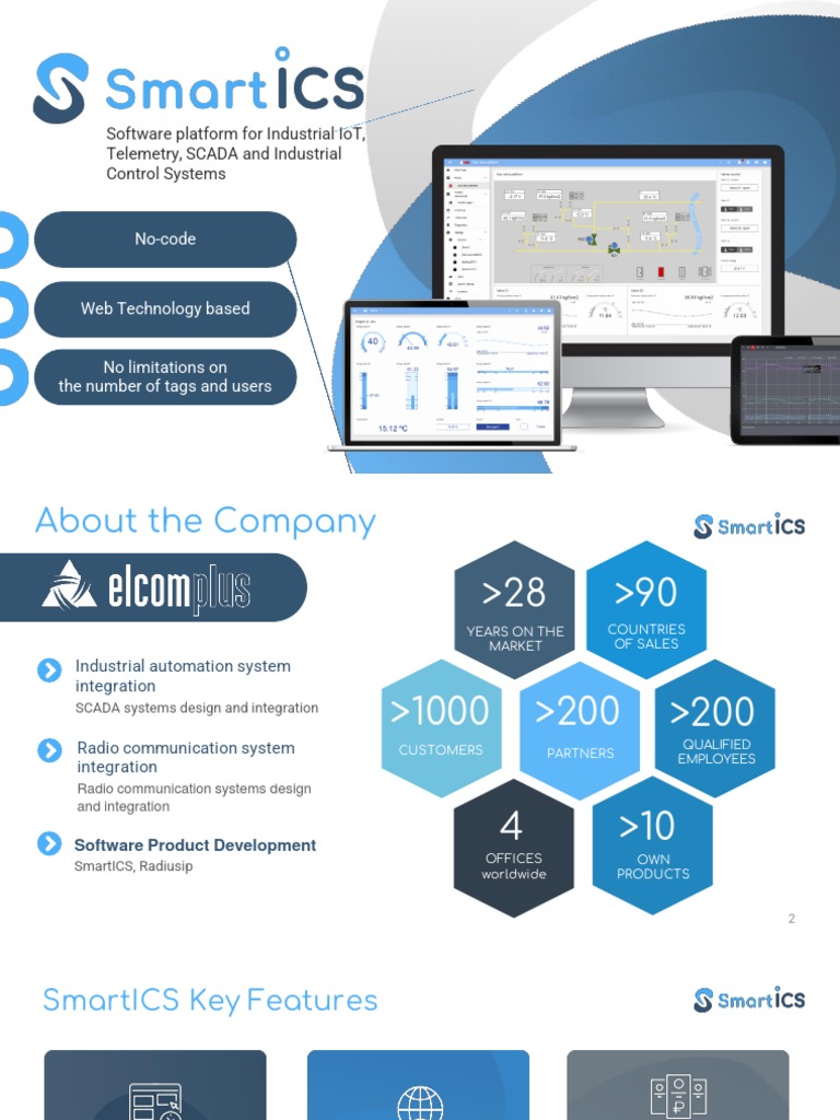 SmartICS Presentation Main | PDF | Scada | Internet Of Things