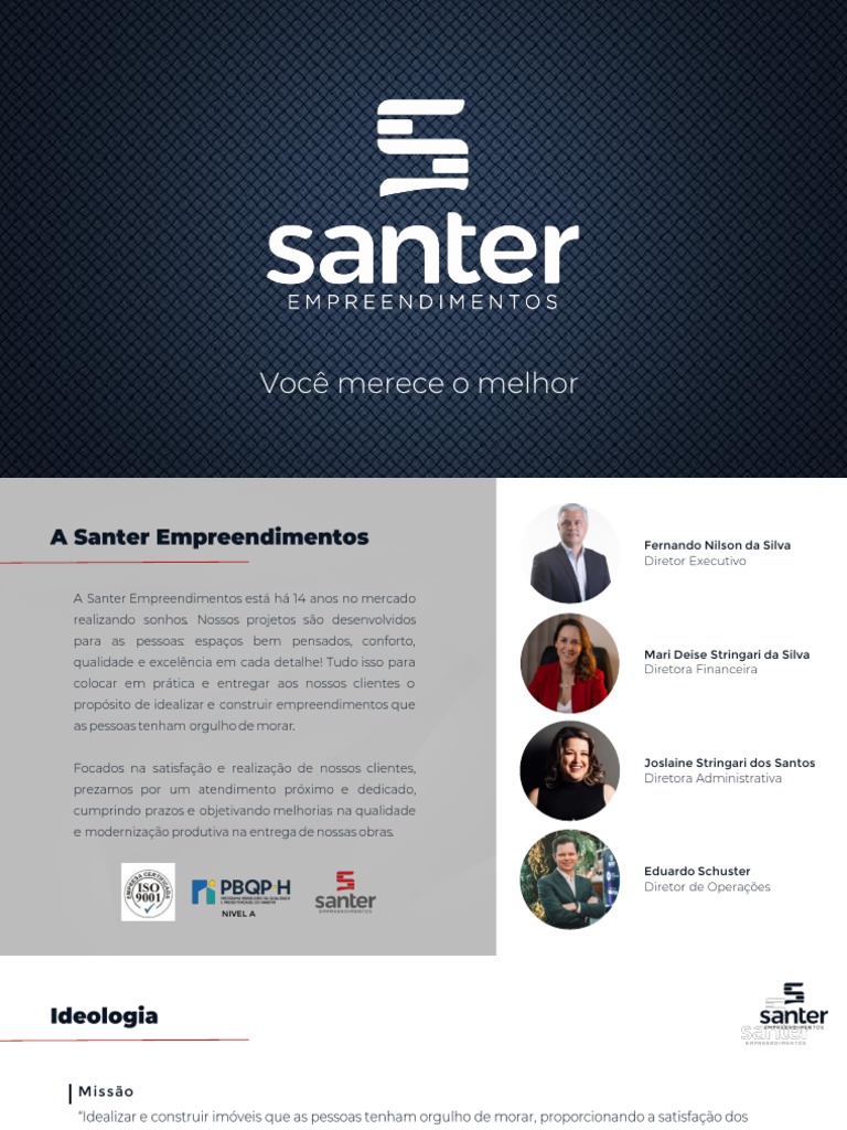 Empreendimentos da Santer Imóveis | PDF