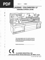 Centre Lathe Safety and Hazards | PDF | Switch | Manufactured Goods