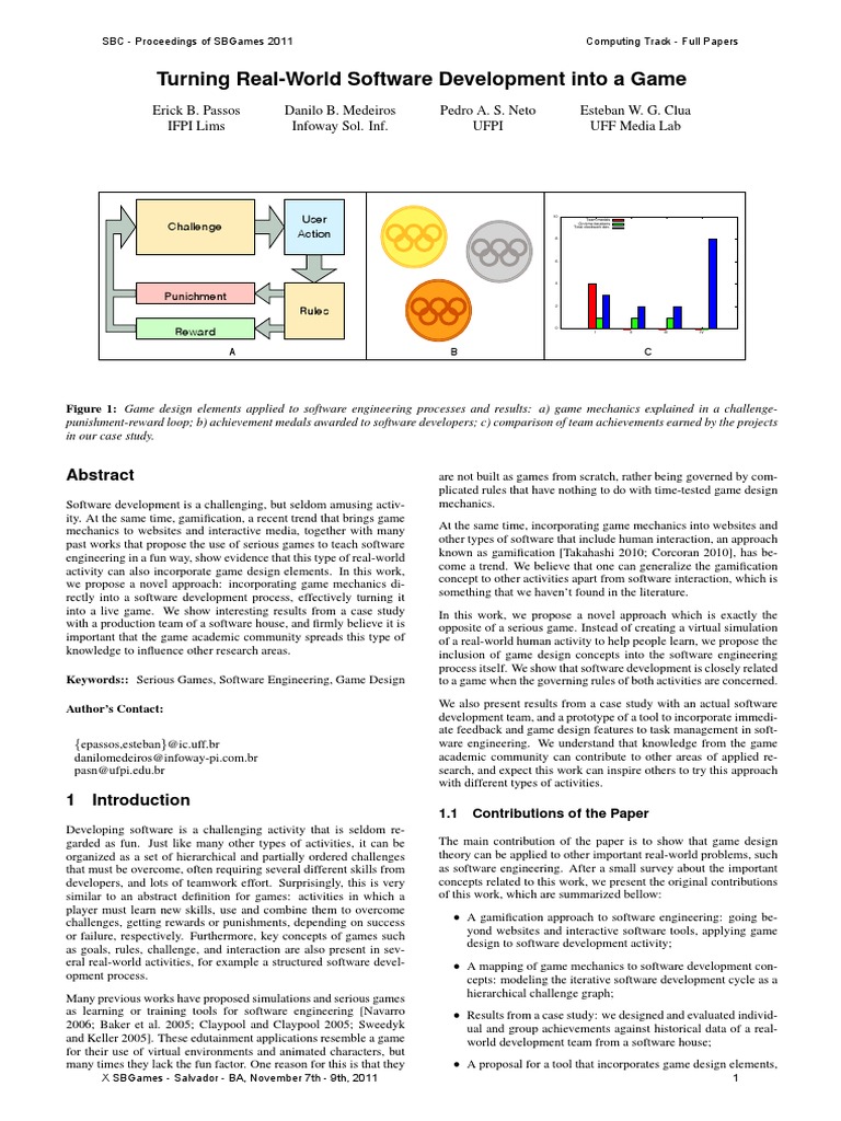 Turning Real-World Software Development Into A Game | PDF | Function ...