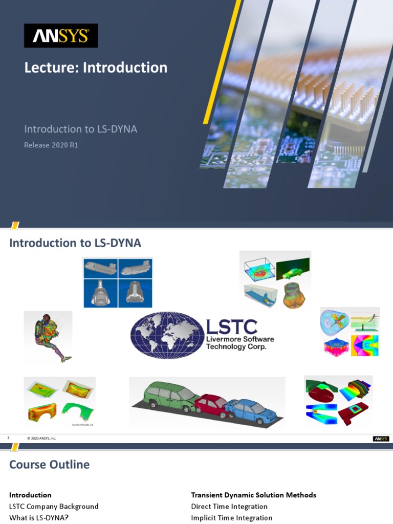 LS-Dyna Int 2020R1 EN LE01 | PDF