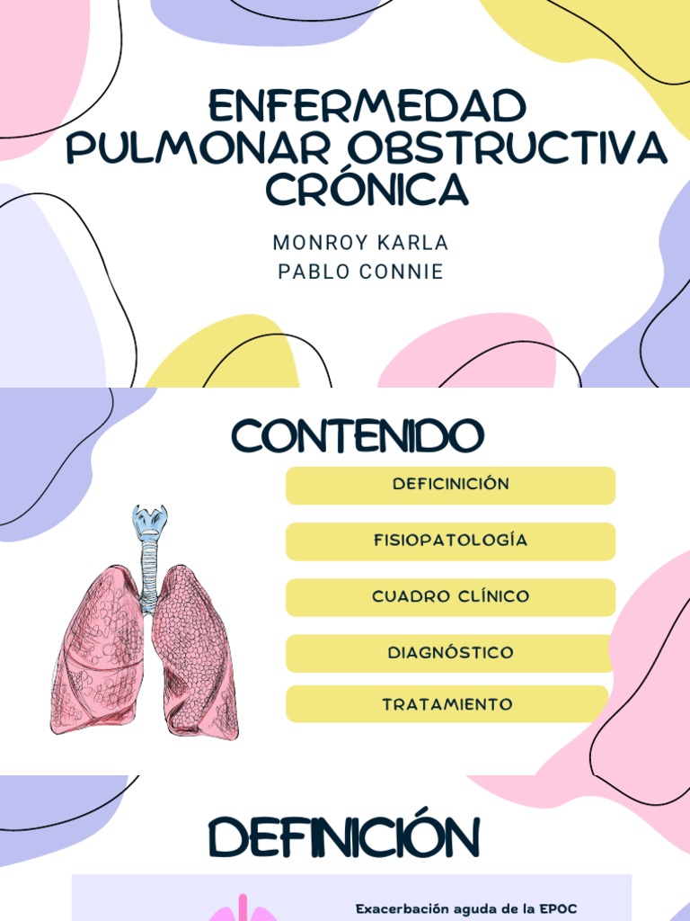 EPOC - Urgencias UNAM | PDF | Enfermedad pulmonar obstructiva crónica | Ciencias de la Salud