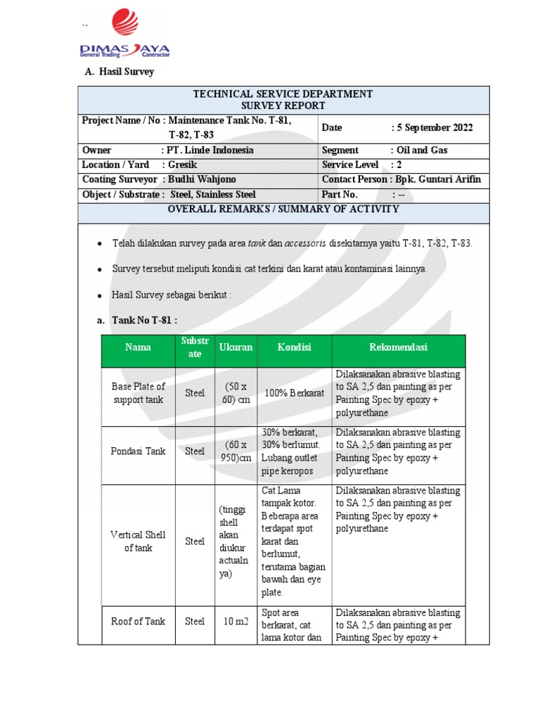 1677420385164_Proposal Pekerjaan Painting PT Linde Indonesia - Gresik ...