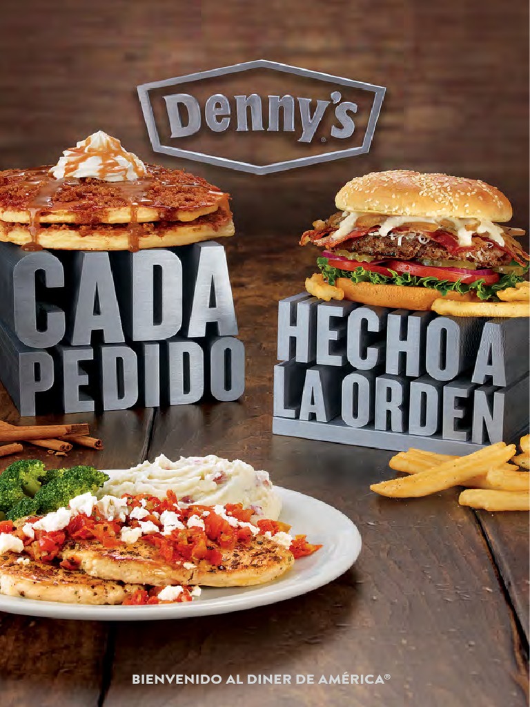 Dennys-Menu Es | PDF | filete | Hamburguesas