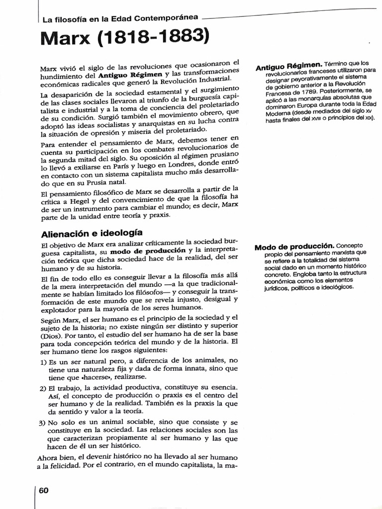 Marx | PDF | La teoría de la alienación de Marx | Karl Marx