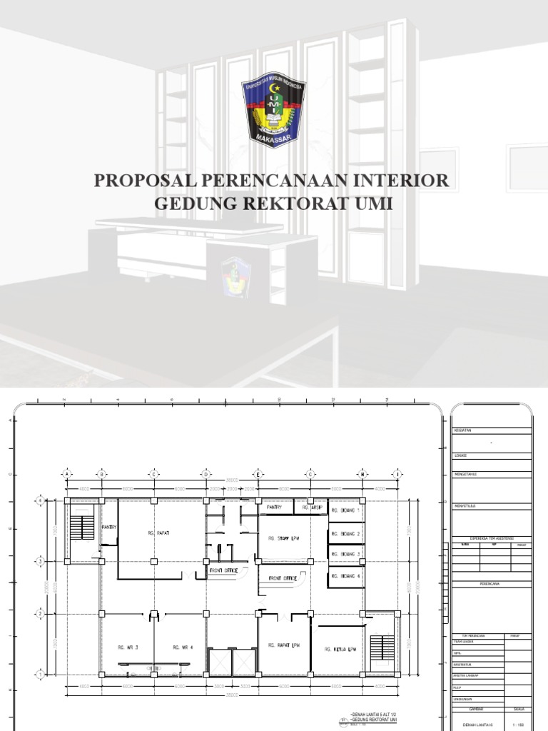 Interior Rektorat Umi | PDF