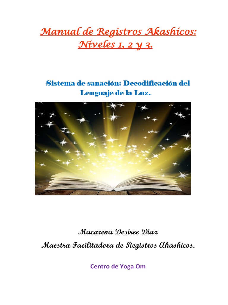 Manual de Registros Akáshicos Gratis | PDF | Mente | Amor