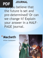Understanding the Macbeth Curse | PDF | Macbeth | Superstitions