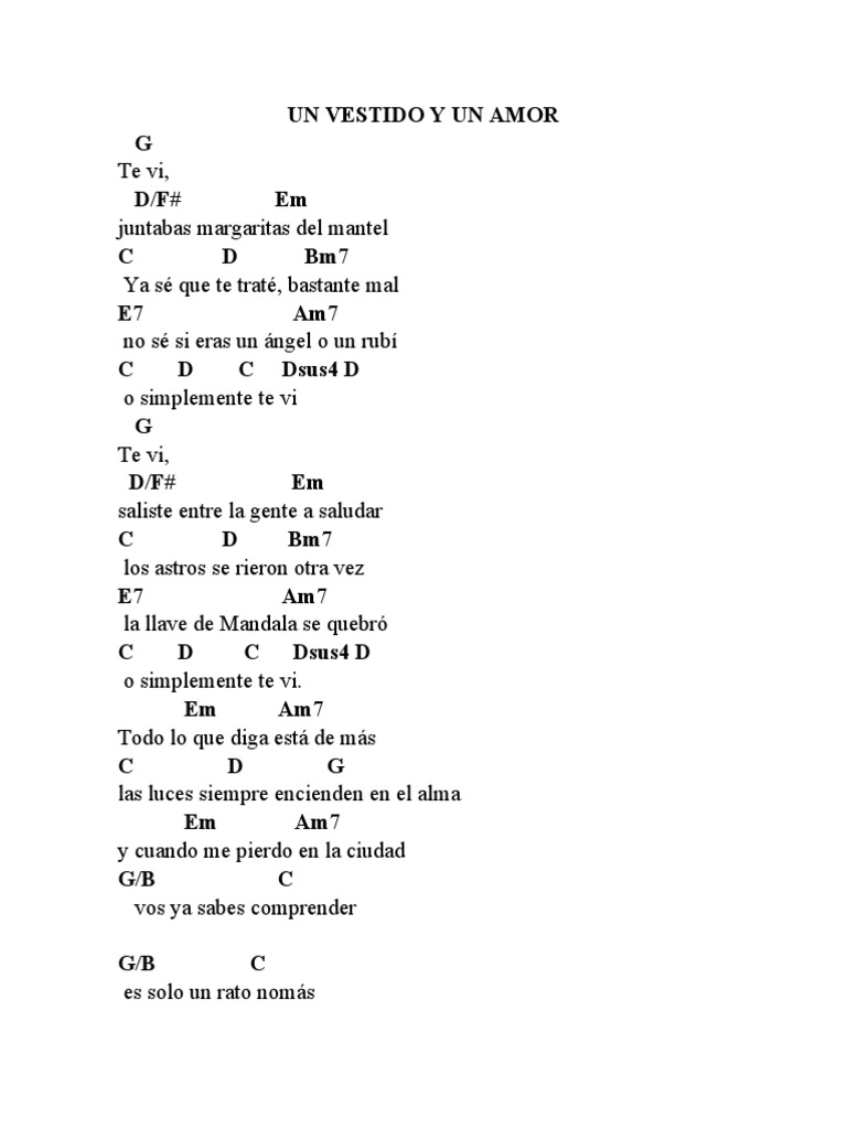 Un Vestido y Un Amor | PDF