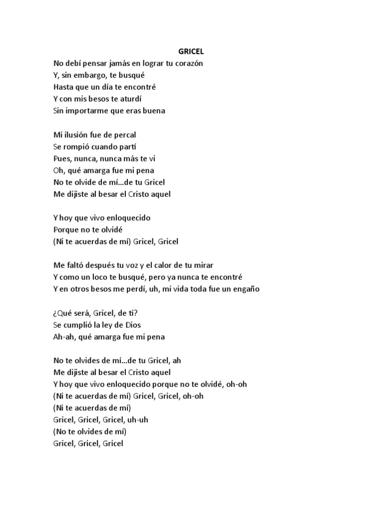 Gricel | PDF | Cocina, comidas y vino | Hogar, jardinería y bricolaje