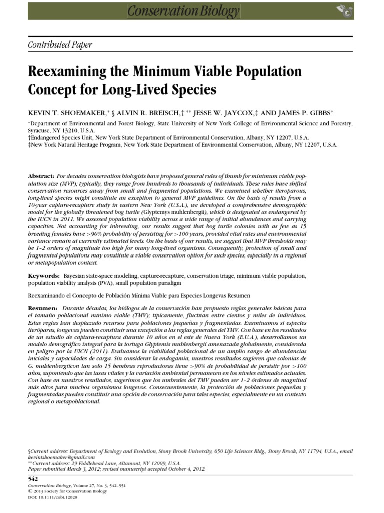 Shoemaker Et Al 2013-Reexaminen of MVP | PDF | Science & Mathematics