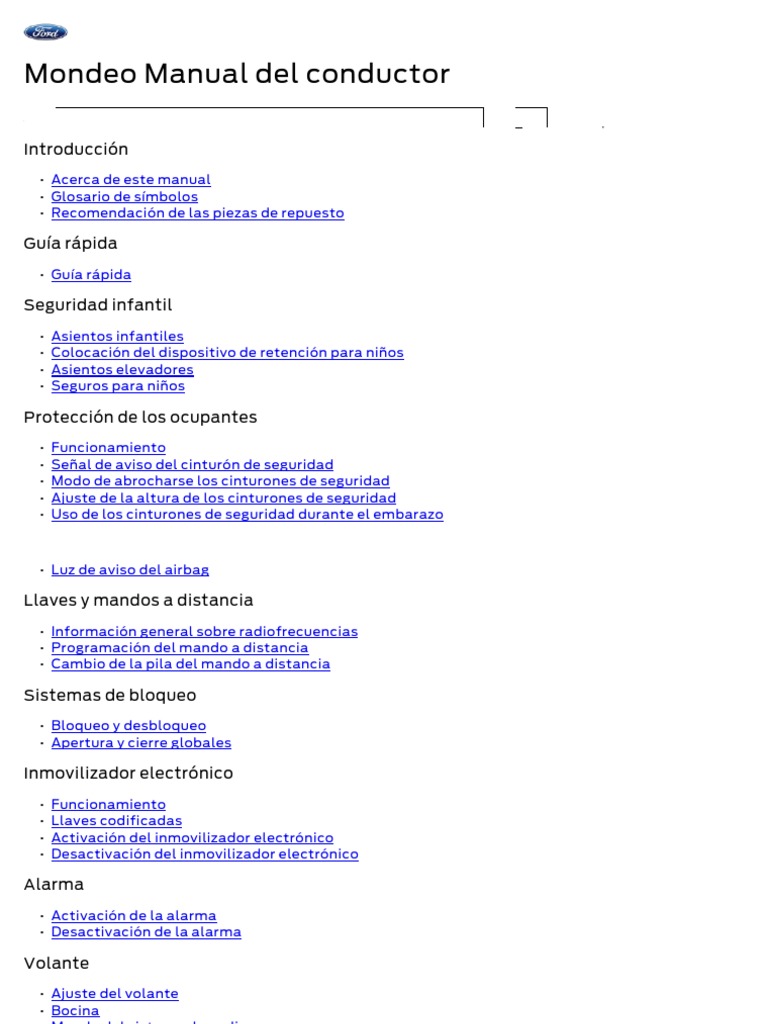 Manual Del Propietario (Conductor) | Descargar gratis PDF | Vehículo de ...