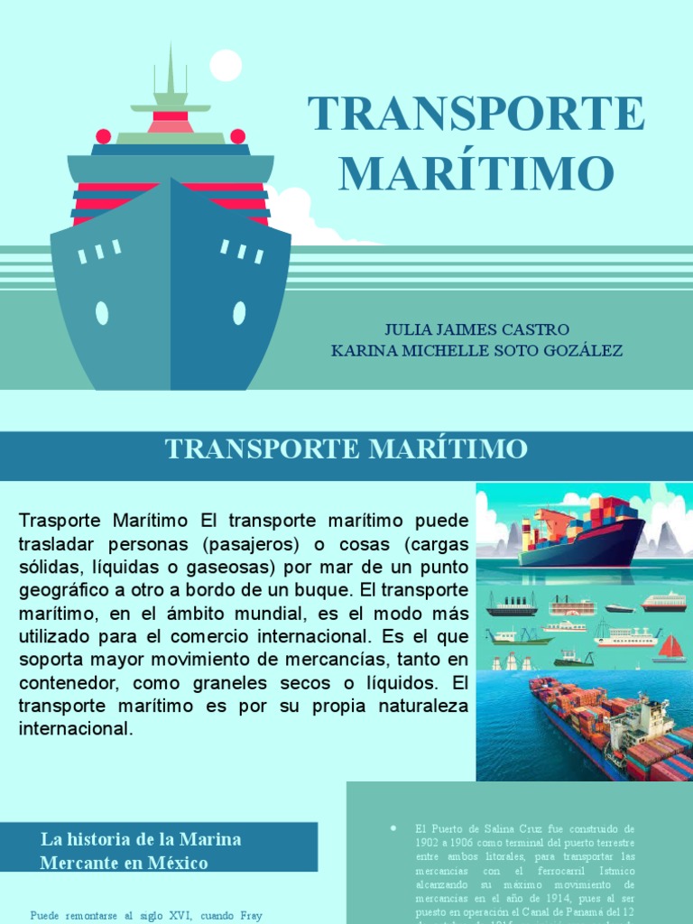 Transporte Maritimo | PDF | México | Transporte