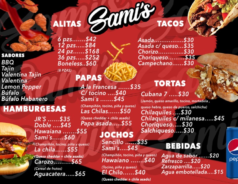 Menu Samis | PDF