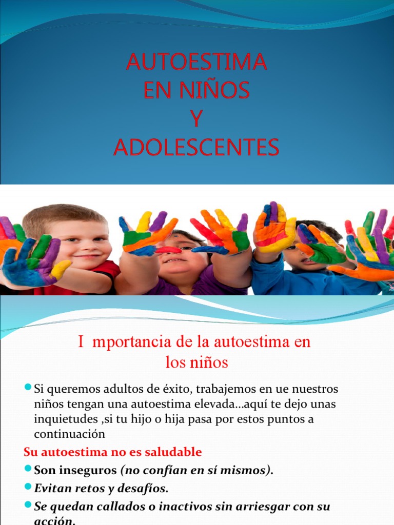 Autoestima PPT | PDF | Autoestima | Sicología
