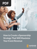 Sponsorship Tracker Guidelines | PDF | Sponsor (Commercial) | Spreadsheet