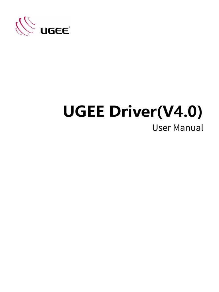 UGEE User Manual V4.0 (English) | PDF