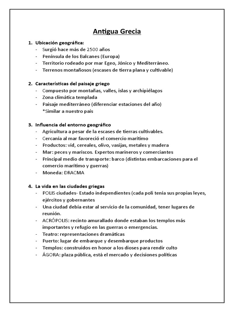 Antigua Grecia | PDF | Antigua Grecia | Grecia