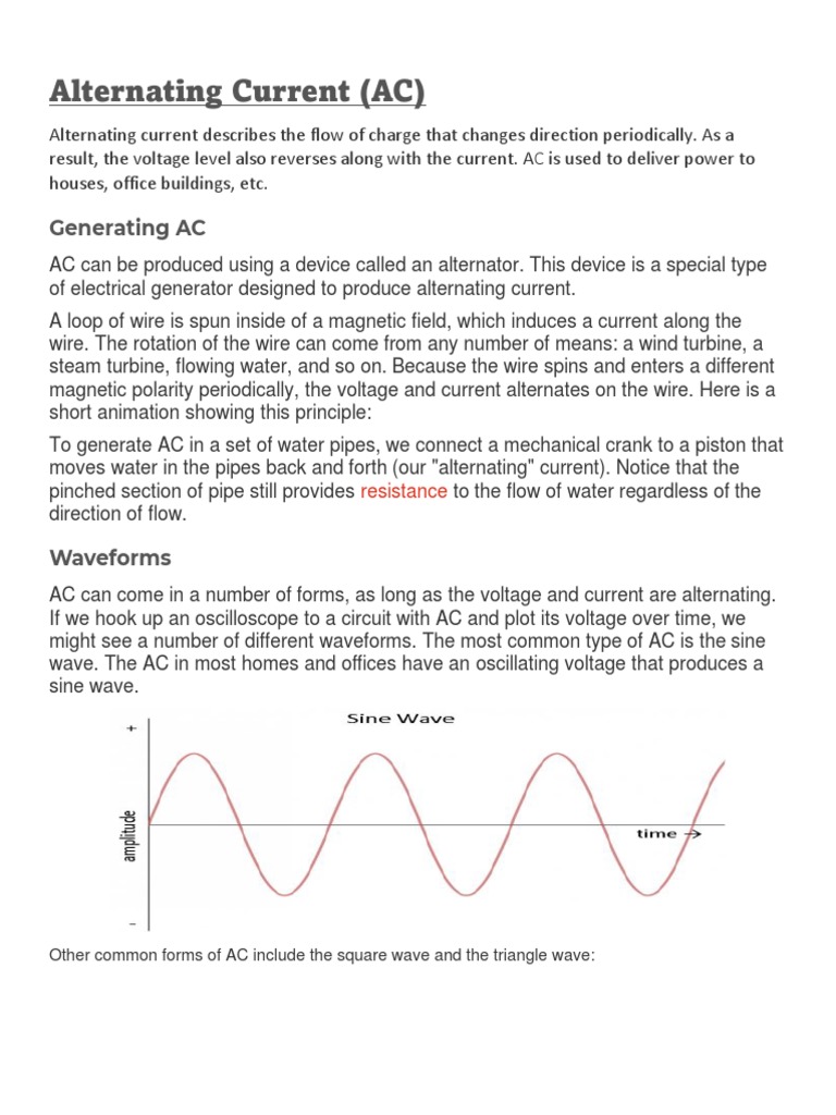 Ac and DC Measurements | PDF | Rectifier | Direct Current