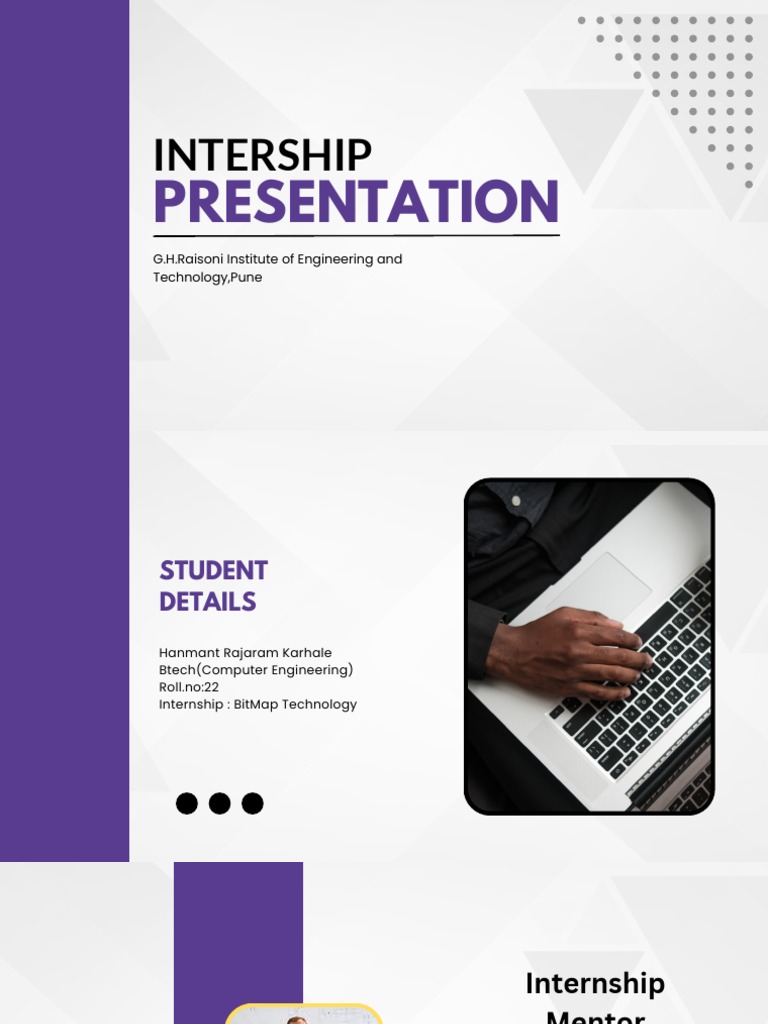 Intership Review PPT | PDF