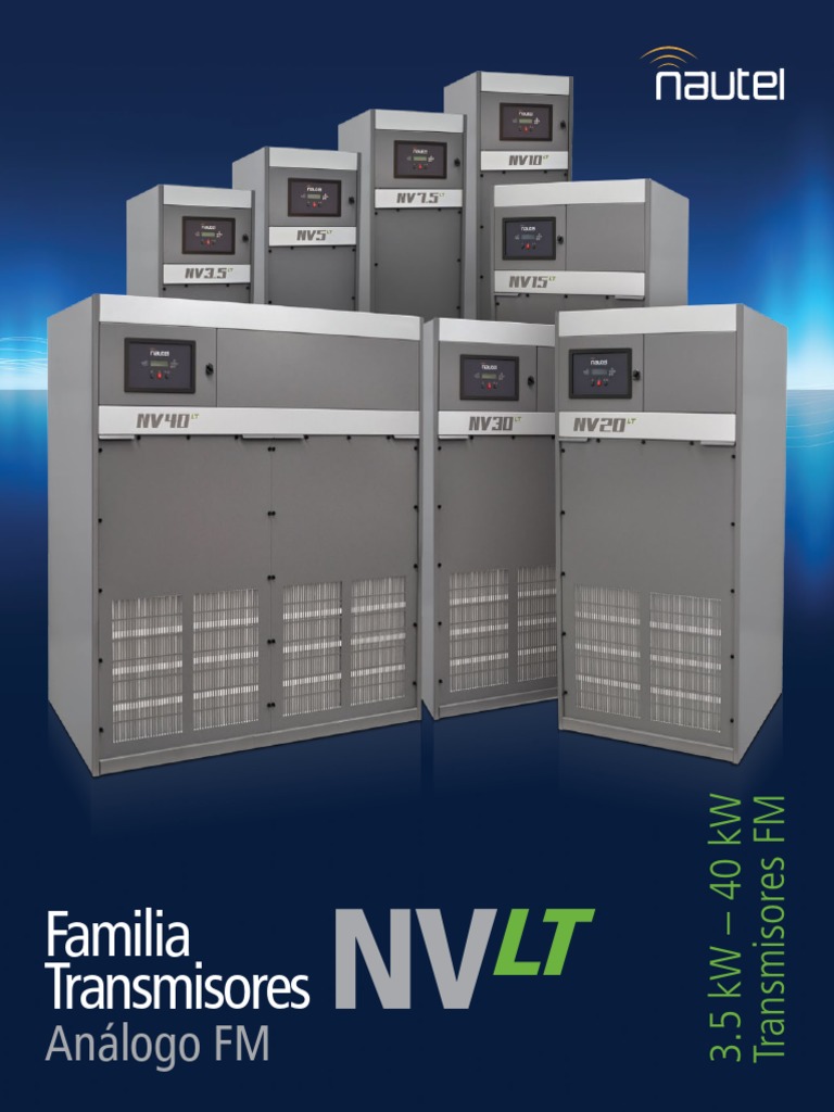 NVLT Series Brochure ES | PDF | Modulación de frecuencia | Transmisor