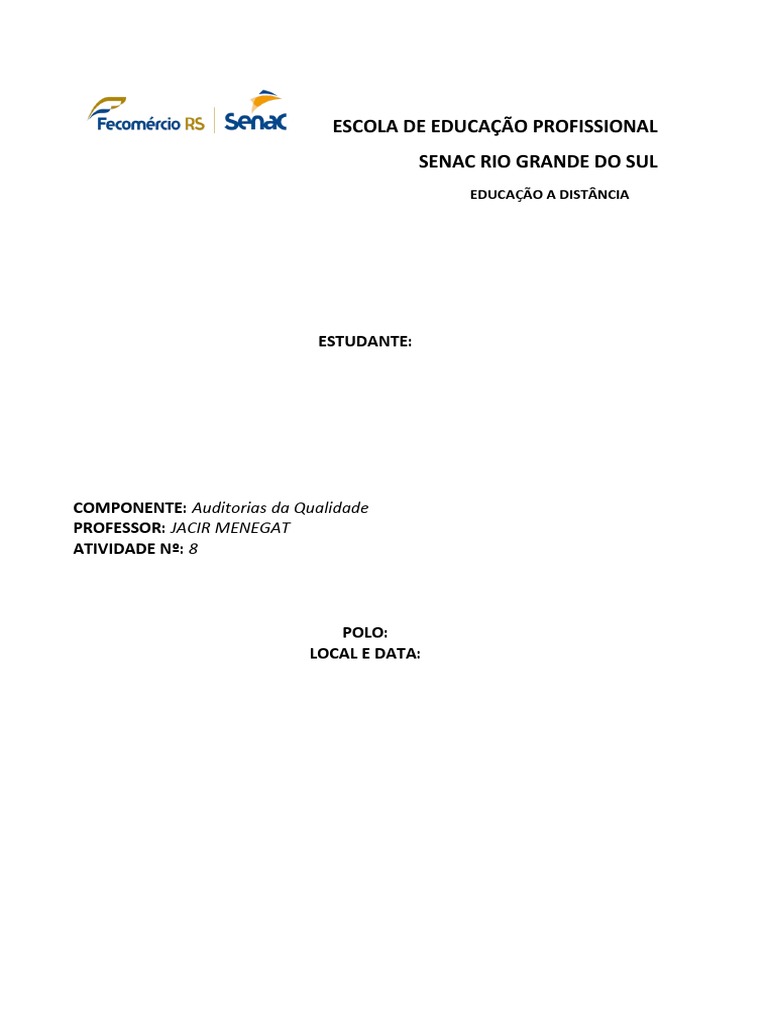 Modelo de Relatorio de Auditoria Interna | PDF | Auditoria interna ... Modelo de Relatorio de Auditoria Interna | PDF | Auditoria interna ...