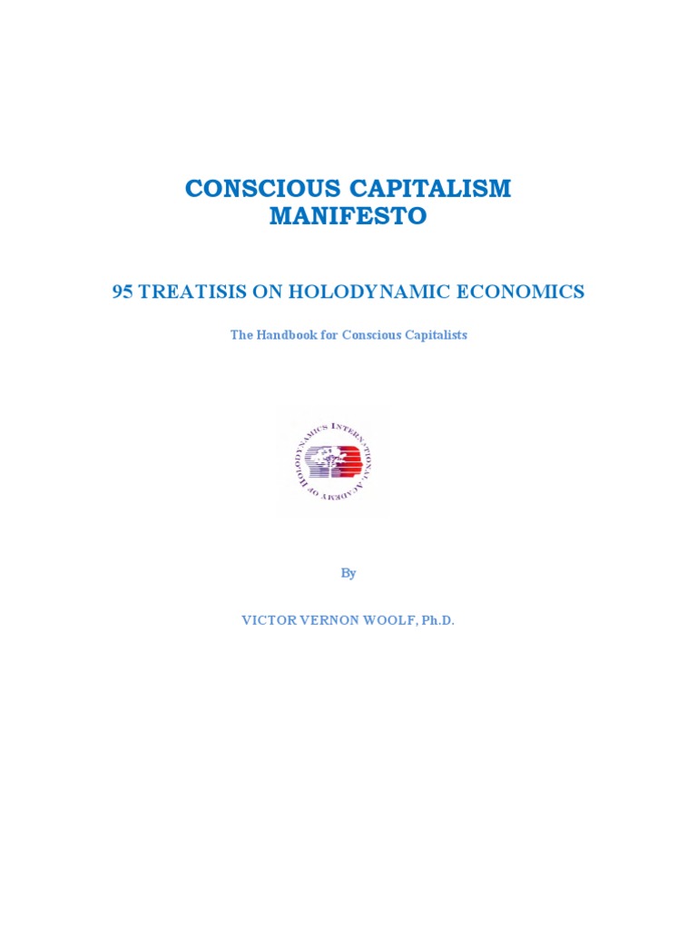 Conscious Capitalism Manifesto | PDF | Information | Reality