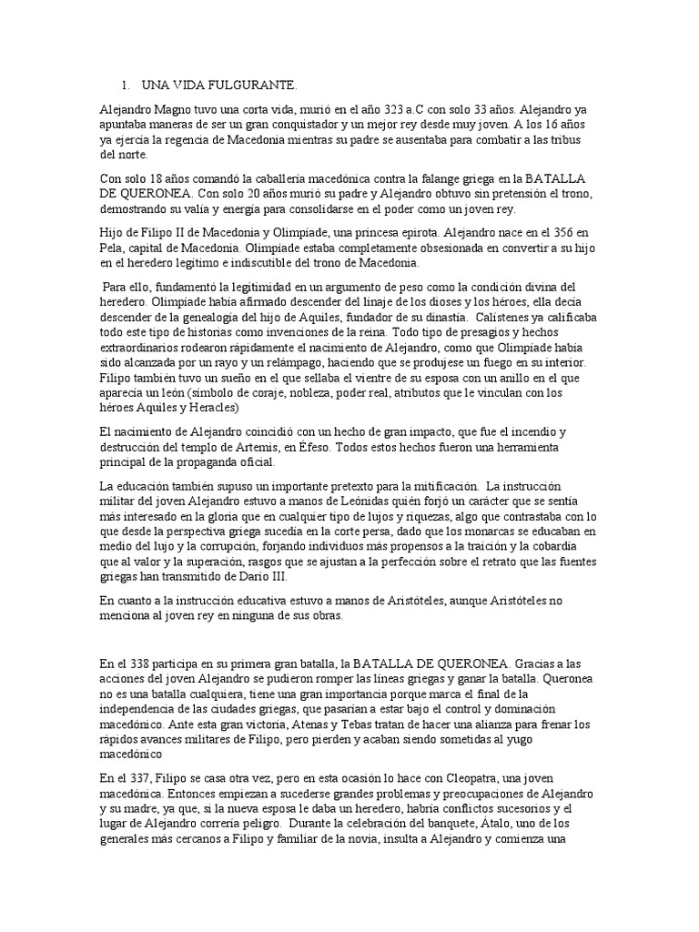 Alejandro Magno | PDF