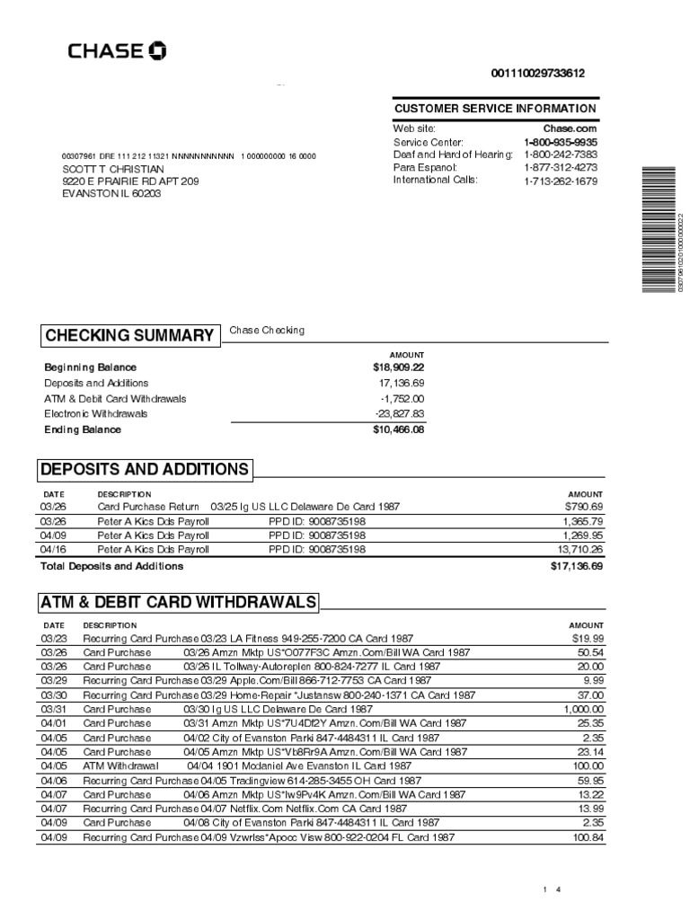 Statements 3612 2 | PDF | Transaction Account | Debit Card