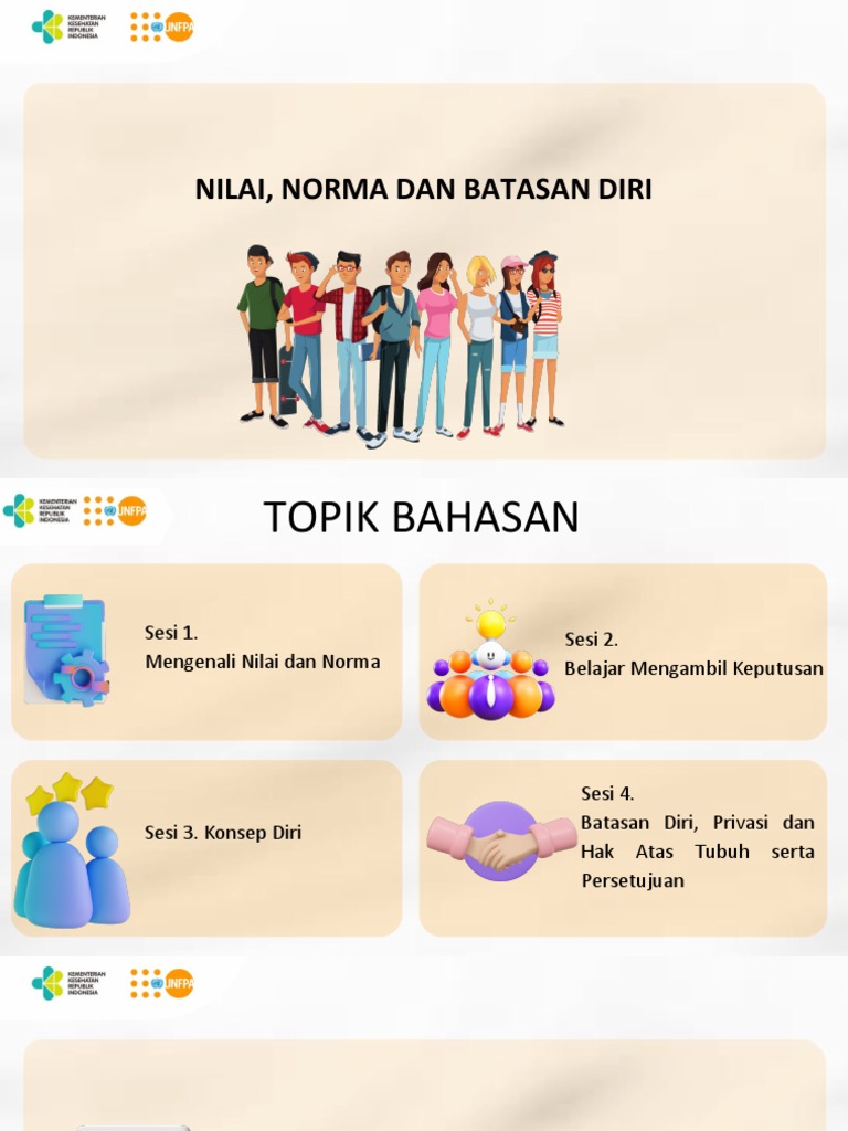Nilai Norma Dan Batasan Diri | PDF | Karier & Perkembangan | Gaya Hidup