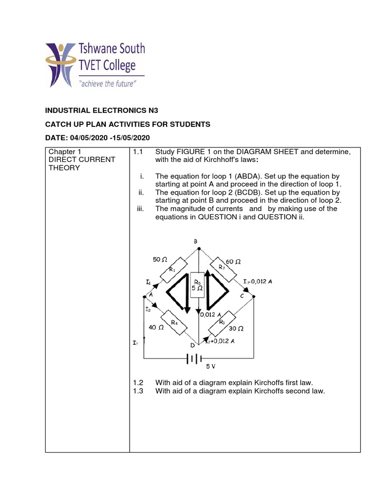 NS Industrial Electronics N3 4-15 May 2020 | PDF | Electrical Impedance ...