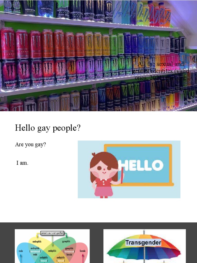 All The Sexual and Gender Identites (Valid | PDF