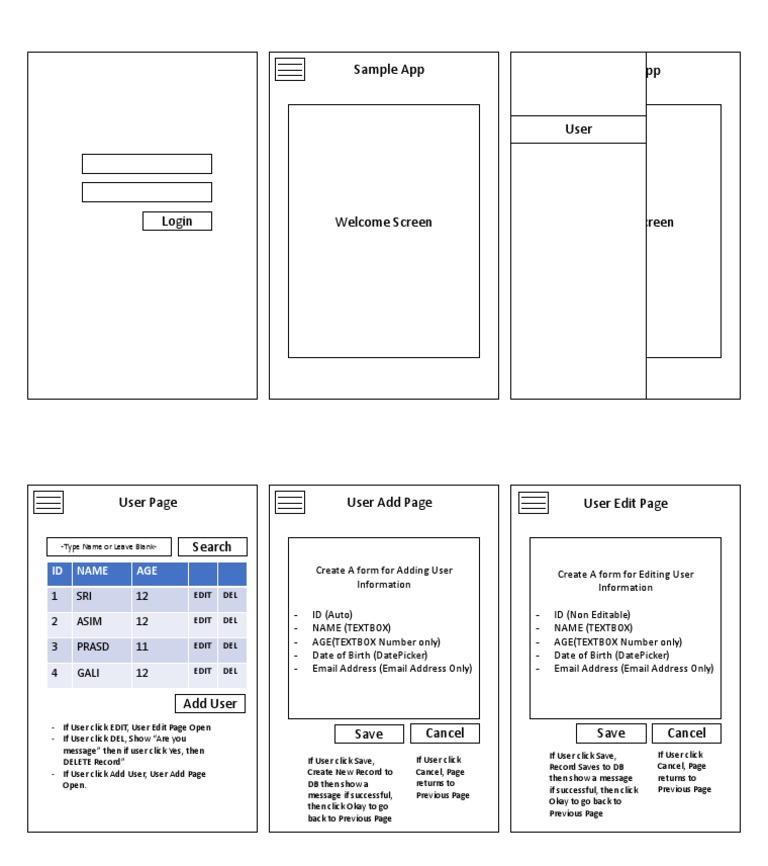 NET MAUI Student Project | PDF