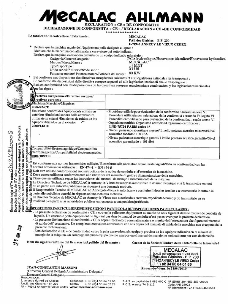 Ce Mecalac 14 MXT | PDF